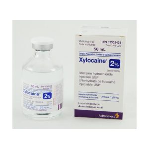 Xylocaine® Lidocaine Hydrochloride Injection 2% – 50ml – CPC Healthcare